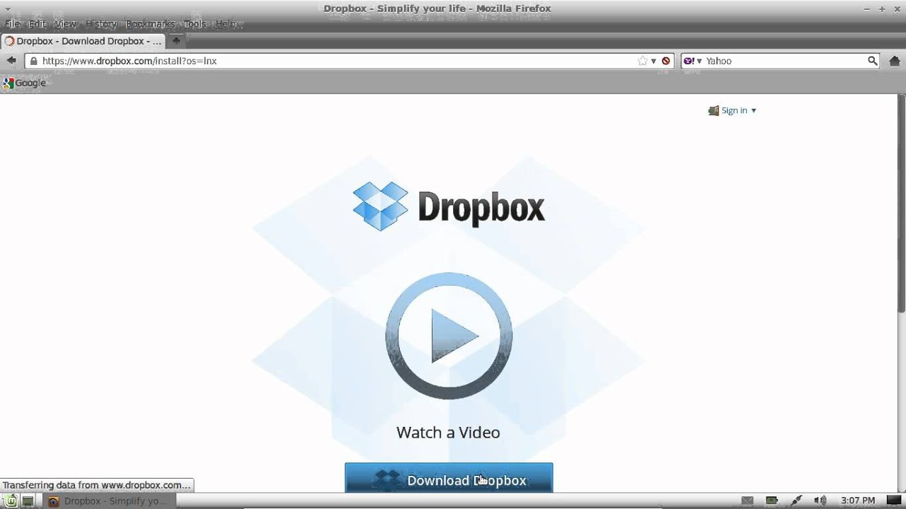 install the latest dropbox in linux mint 13 - YouTube