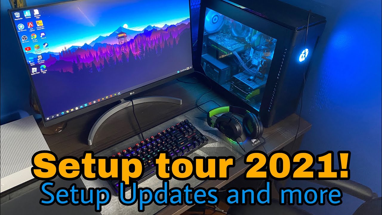 Setup Tour 2021! (Setup updates and more!) - YouTube