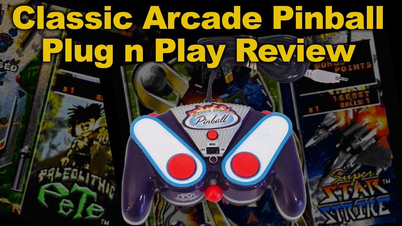 Classic Arcade Pinball Plug n Play Review - Jakks Pacific - 3 in 1 ...