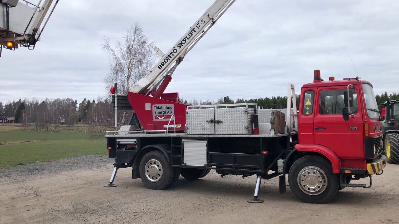 Köp Bil med Skylift Volvo F613 4X2 på Klaravik.se - YouTube