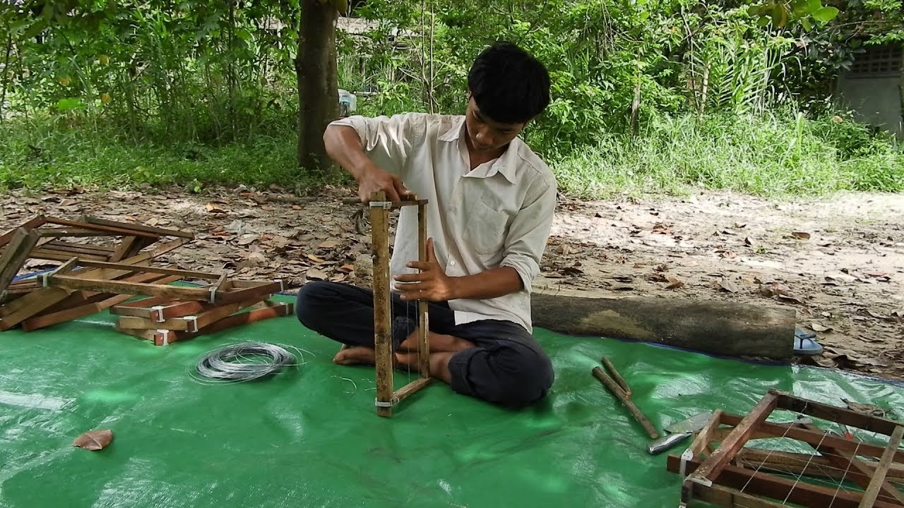 How to wire frame using handmade - YouTube