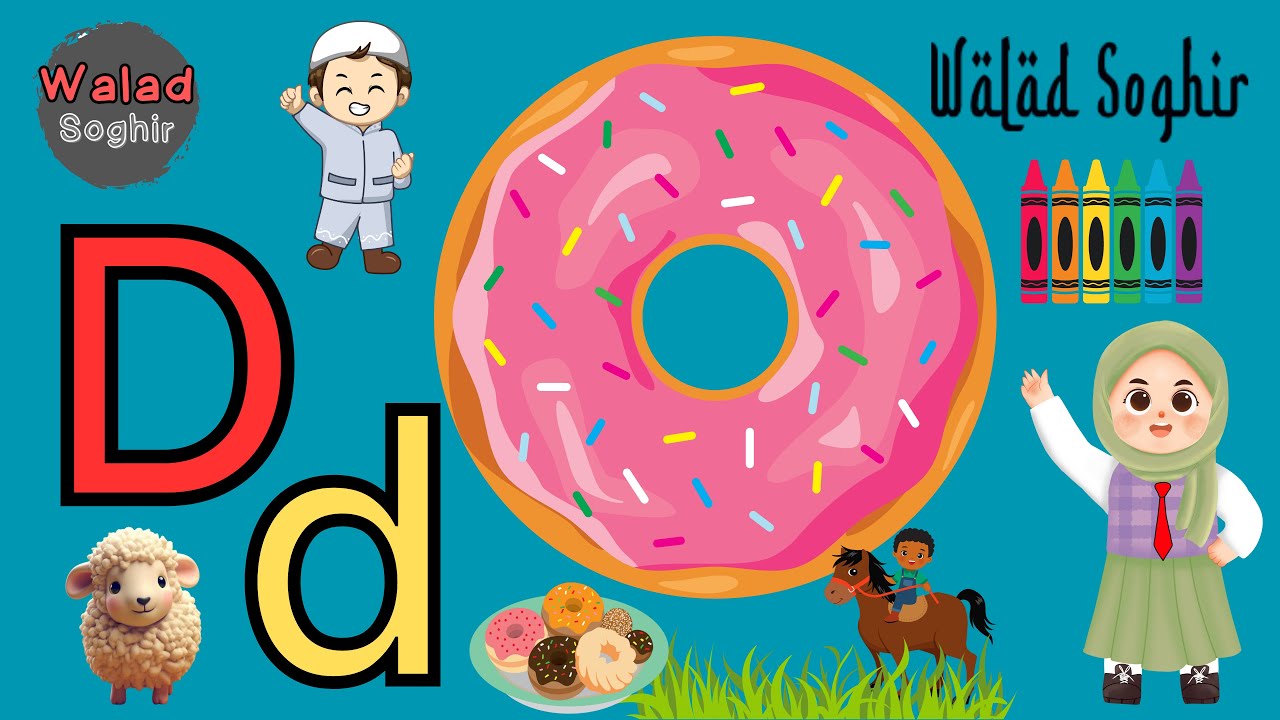 Belajar Huruf D: Mengenal Huruf D Besar dan Kecil, Benda dan Hewan ...