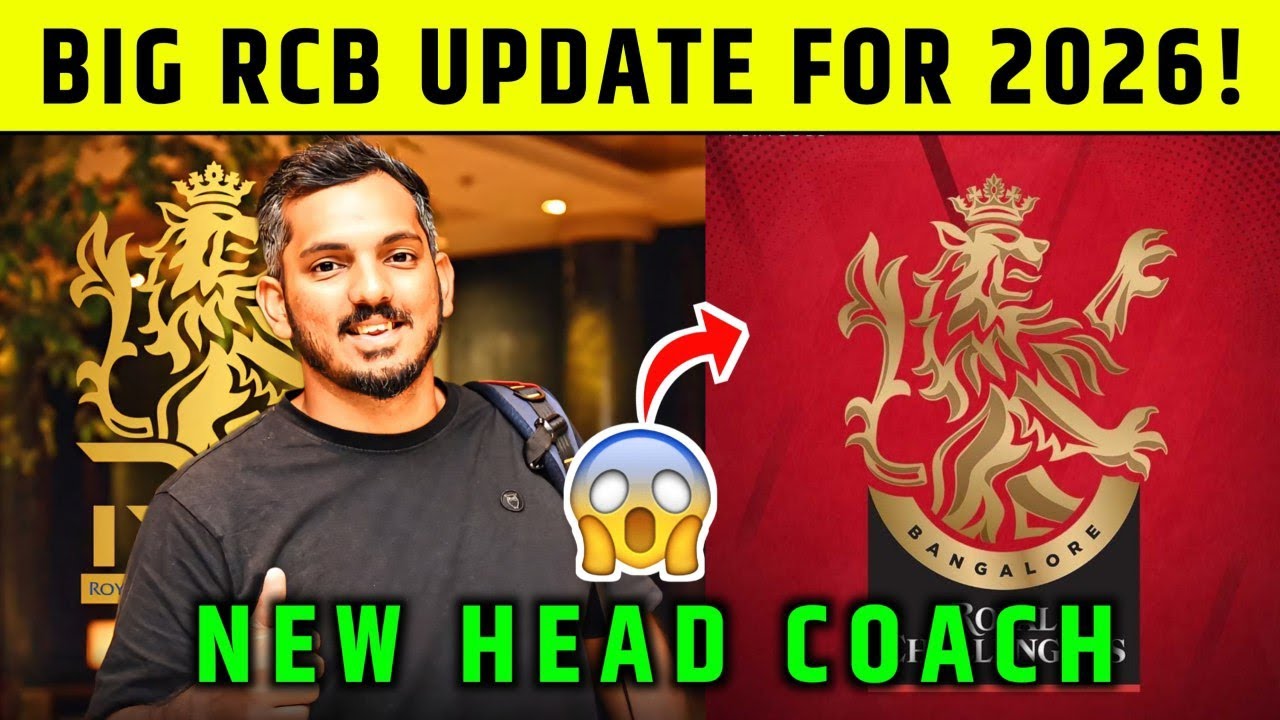 BIG RCB UPDATE FOR 2026 - NEW COACH ANNOUNCED! 🔥 - YouTube