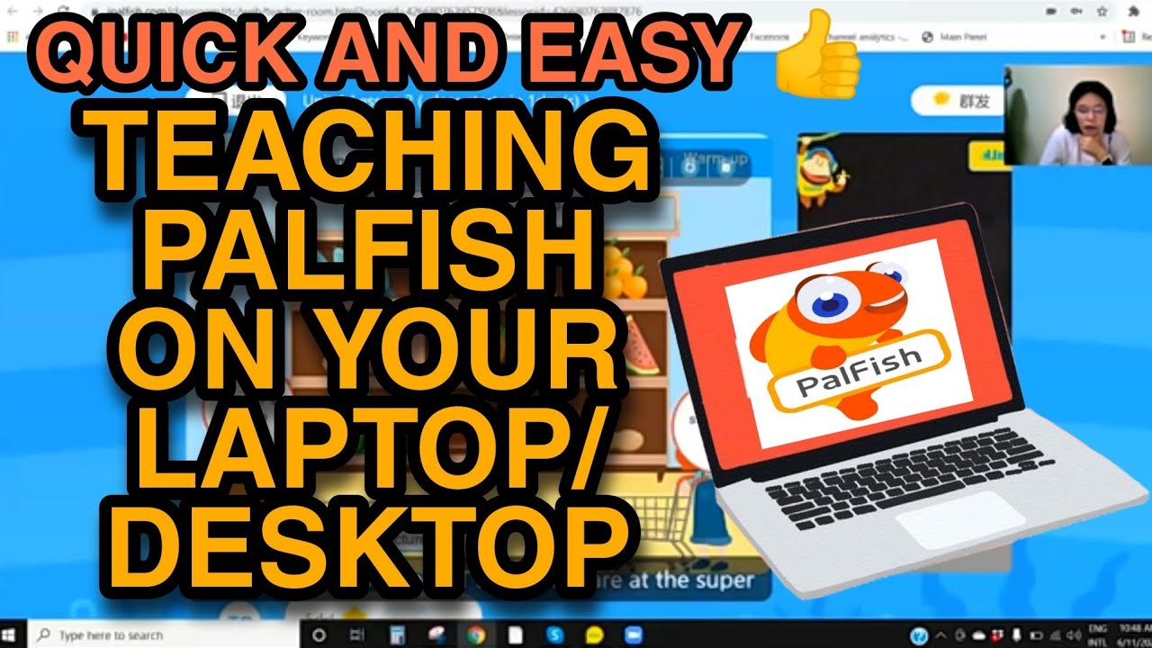 How to teach Palfish on your laptop or desktop! - YouTube