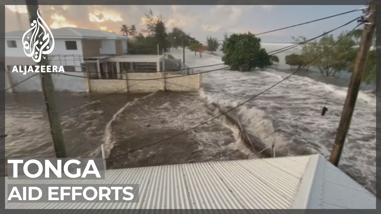 UN steps up response to Tonga disaster - YouTube