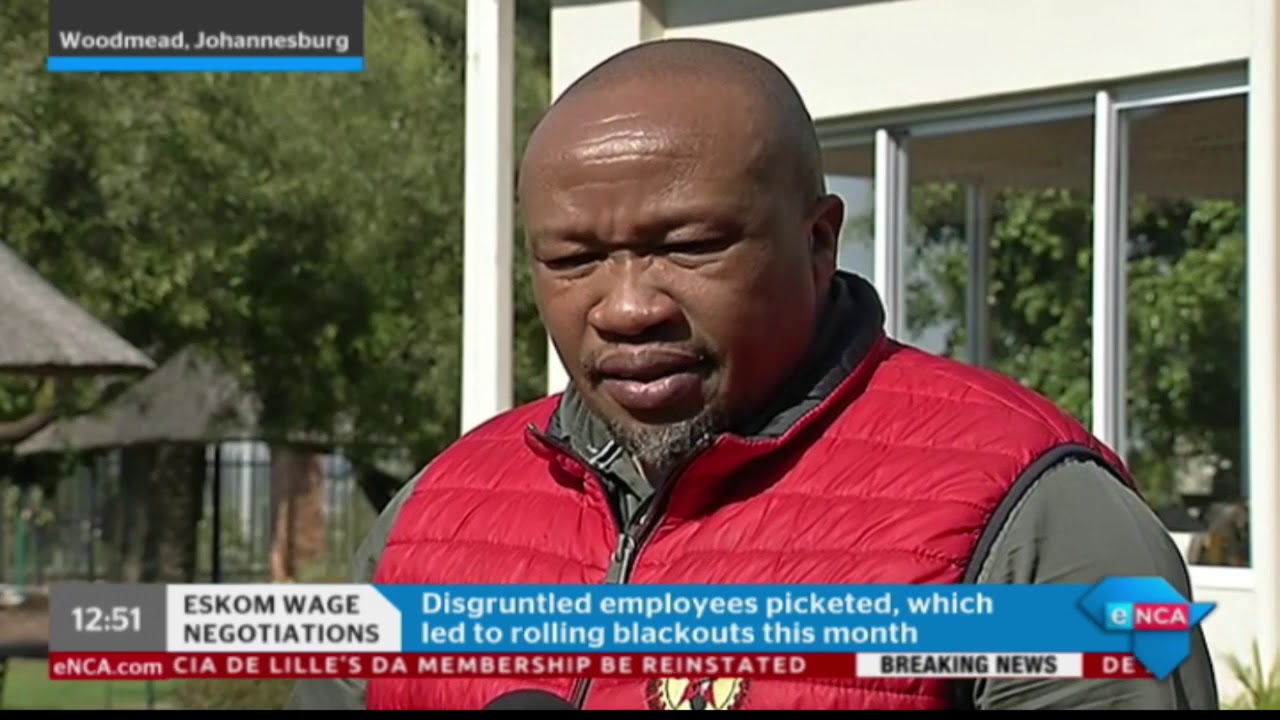 Irvin Jim on the #Eskom wage offer - YouTube