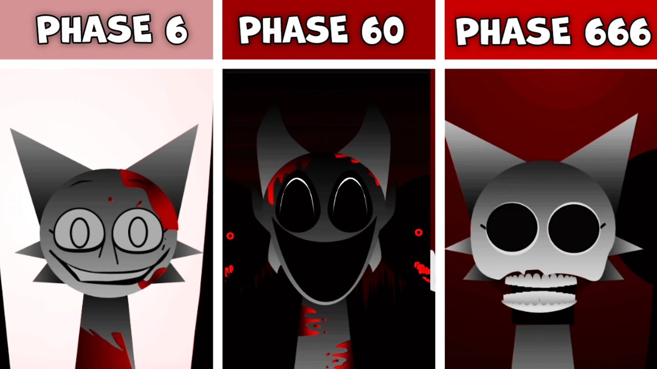 Incredibox Sprunki : Phase 6 VS Phase 60 VS Phase 666 | New Phases ! - YouTube