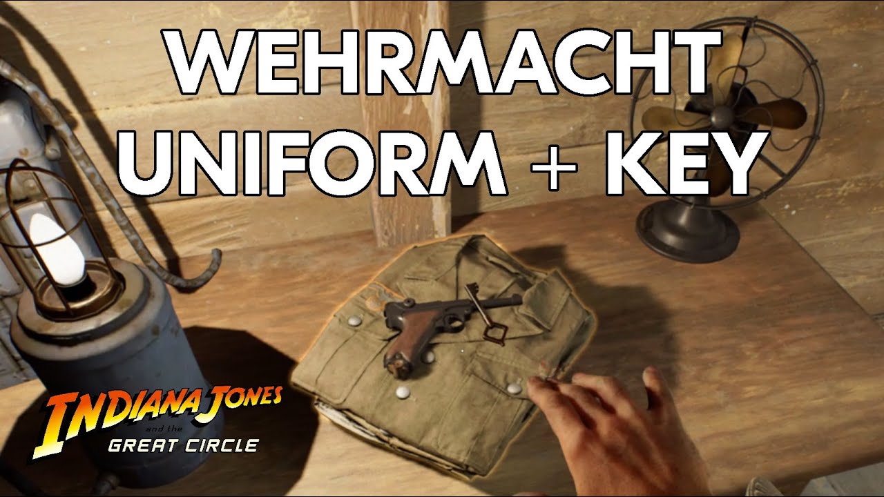 How to get the Wehrmacht Uniform and Key - Indiana Jones and the Great ...
