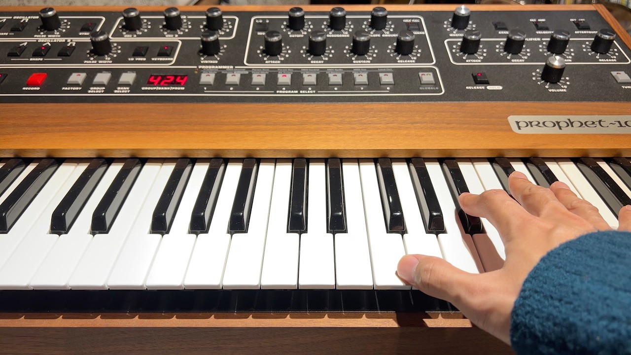 Ambient w/ Prophet-10, Moog One, OP-1 field | Solstice 2024-12-20 by ...