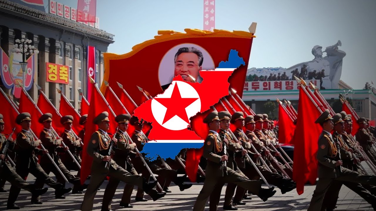 "Aegukka!" - State Anthem of the North Korea - YouTube