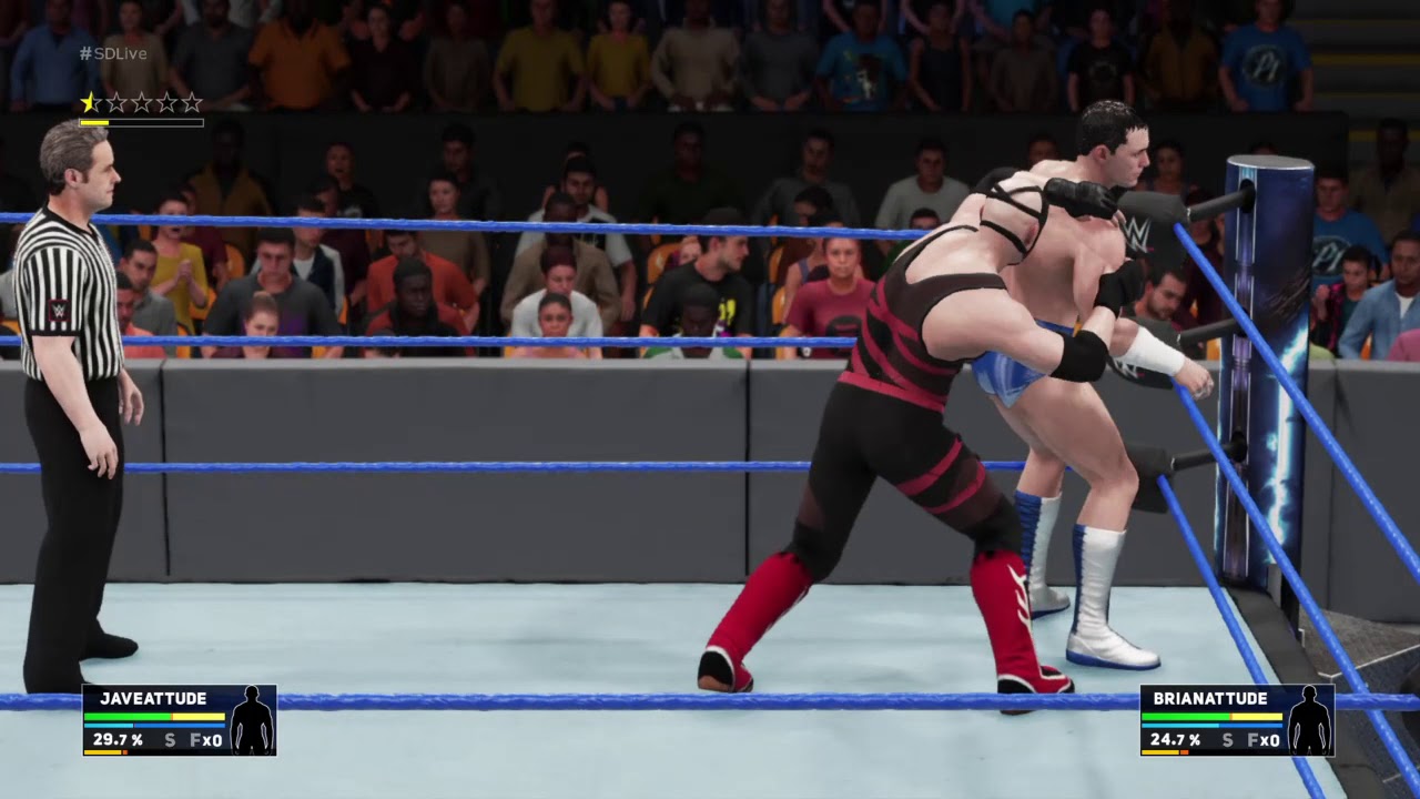 Wwe fighting and winning a chapionship - YouTube