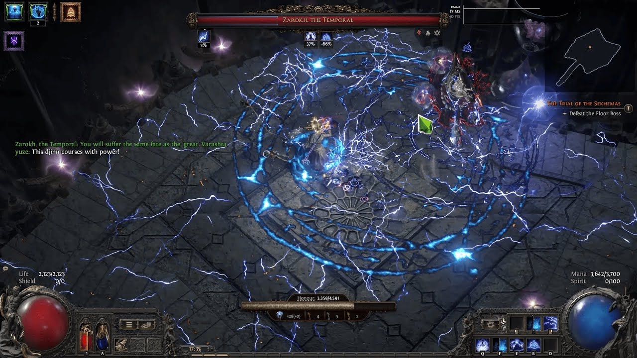 poe2 ea archmage spark vas ZAROKH (last ascendancy) - YouTube