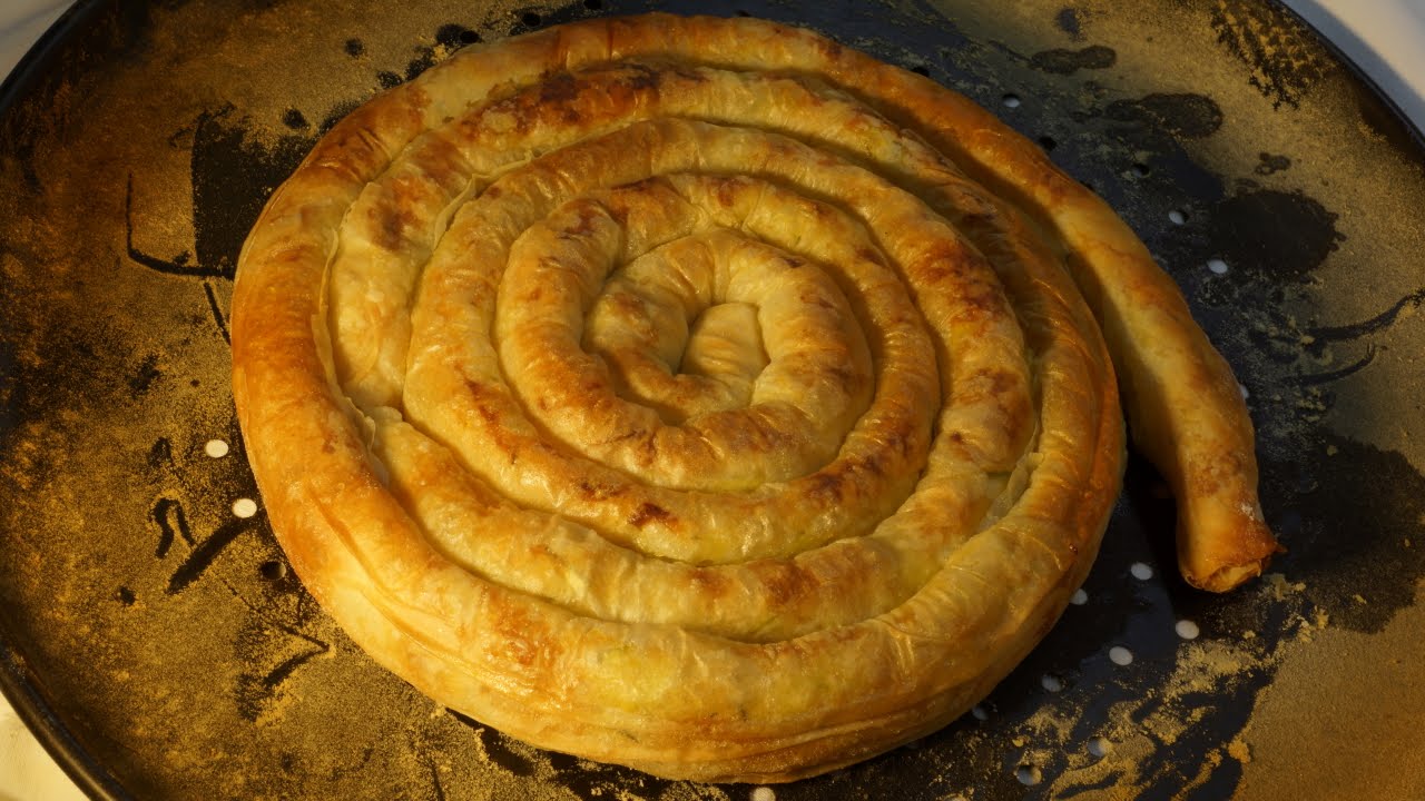 😋 ♡ Burek with zucchini "timeless". Pita. Recipe "HD" - YouTube
