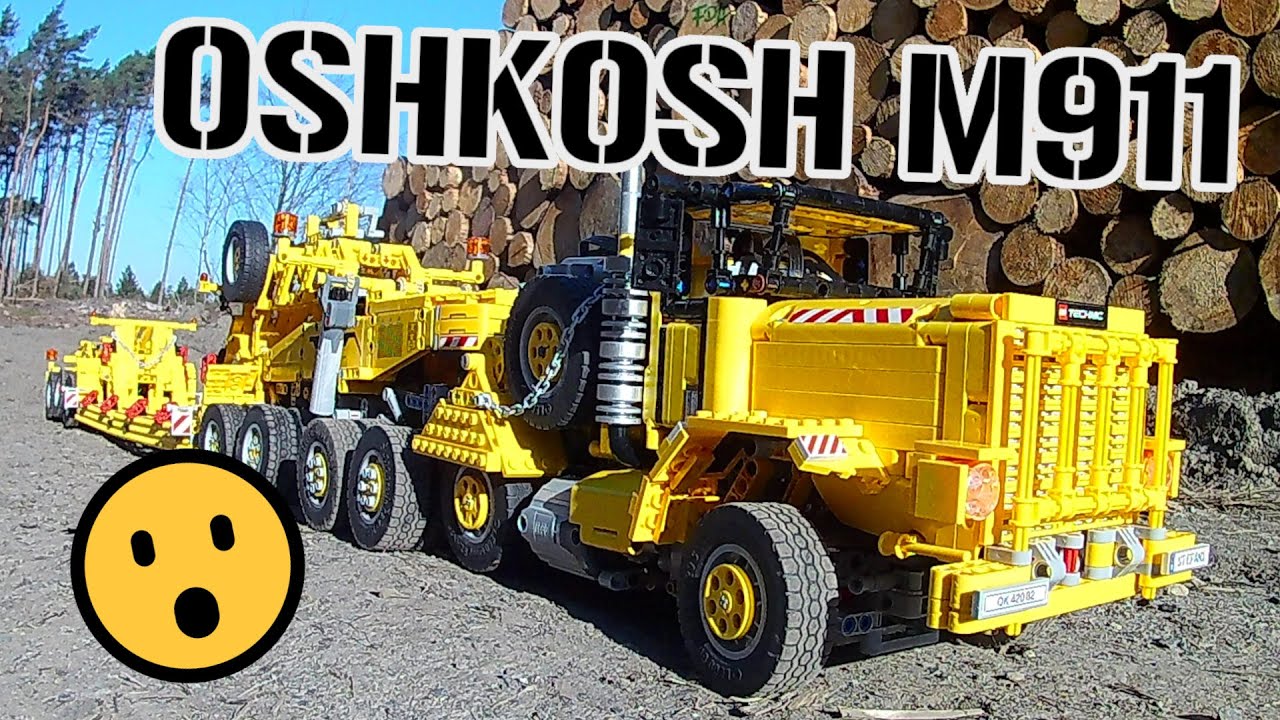 LEGO TECHNIC Oshkosh MOC - Close up & Features #shorts - YouTube