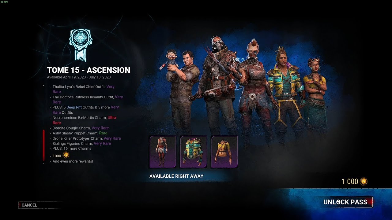 Dead by Daylight - New Tome 15 Rift Pass (Outfit showcase) - YouTube