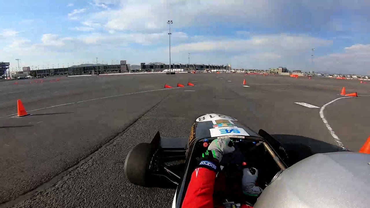 Georgia Tech HyTech Racing FSAE Nevada Endurance Best Lap - YouTube