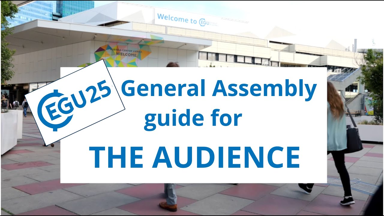 EGU25 guide to the General Assembly - THE AUDIENCE! - YouTube