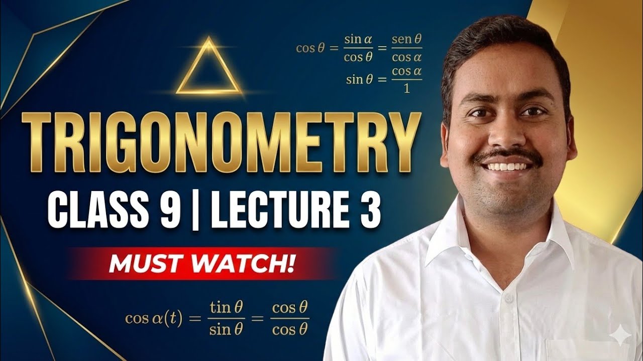 Trigonometry For Beginners! | Trigonometry Class 9 | Sin, Cos, Tan ...