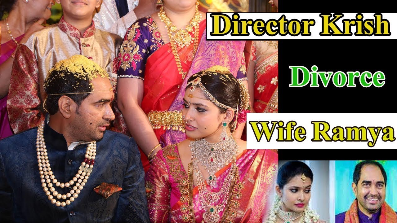 Director Krish And His Wife Ramya Applied For Divorce - Film Focus ...
