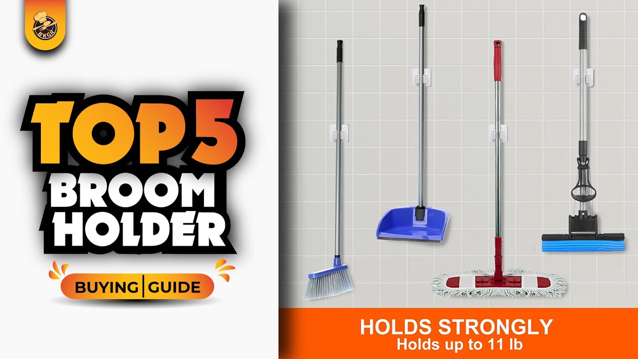 Top 5 Best Broom Holder Mop Grippers Full Review | Broom Holder Mop ...