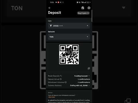 Bybit s uid + dog deposit adress + memo nkalna ka method watch video