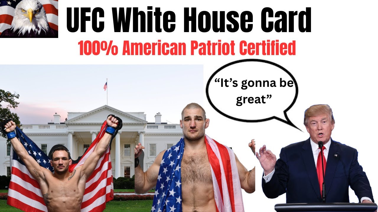 Making a STACKED UFC White House Card - YouTube