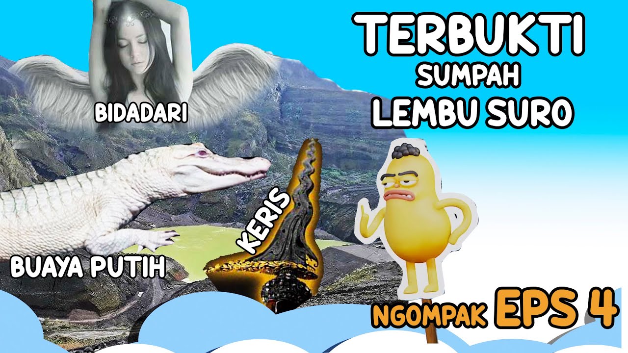 Bukti Sumpah Lembu Suro dalam Cerita Legenda Gunung Kelud - YouTube