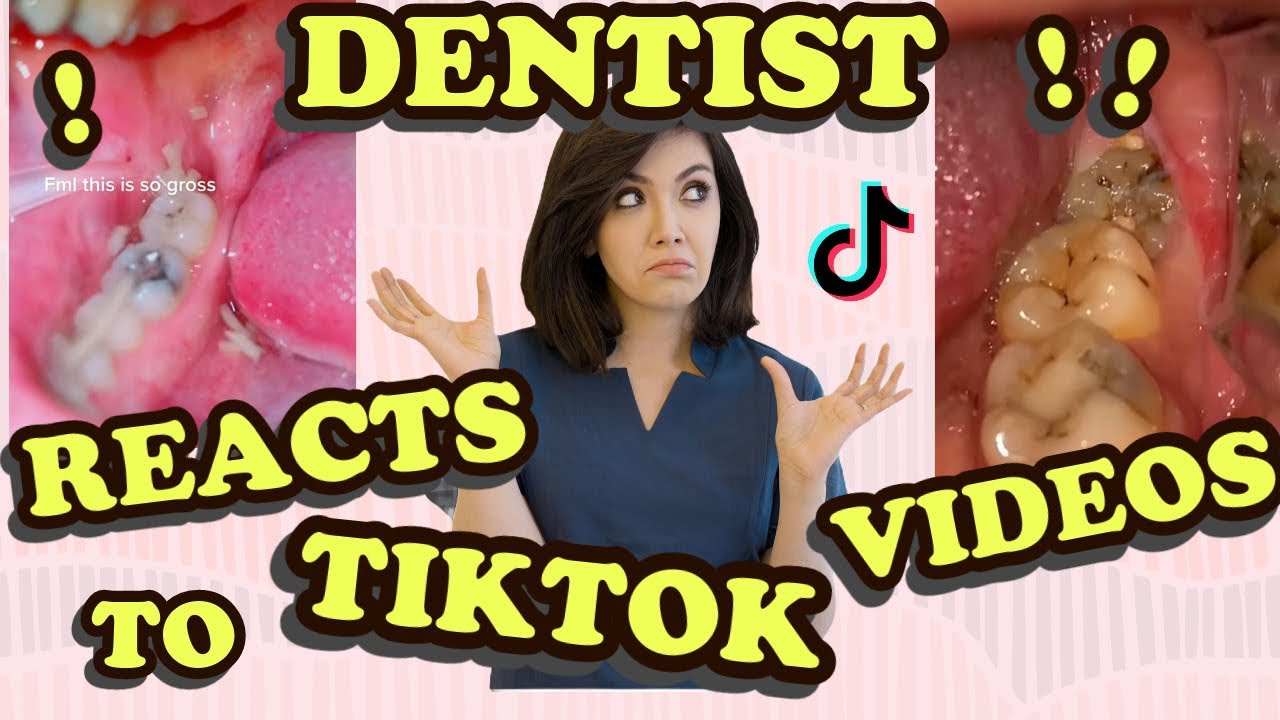 Dentist Reacts to Latest Dental Trends on Tiktok - YouTube