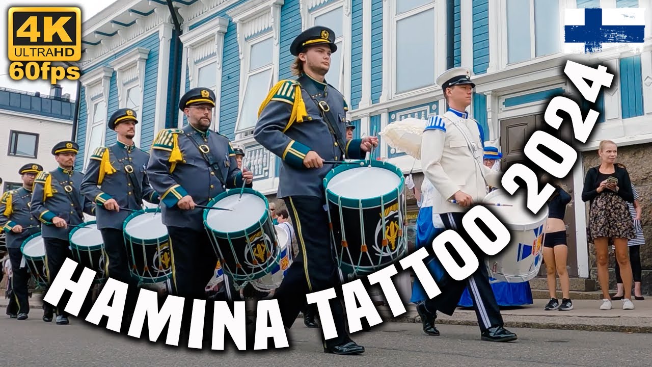 See and Experience the Amazing HAMINA TATTOO 2024 FINLAND 🇫🇮 City Event ...