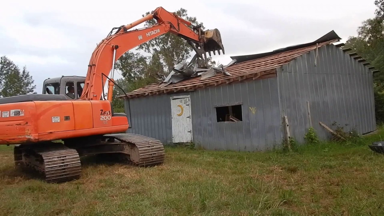 Quick Barn Demo! - YouTube