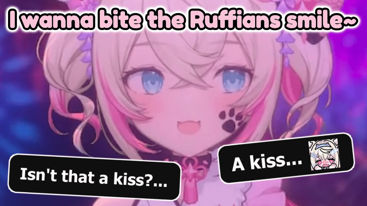 Mococo wants to kiss the Ruffians?! [hololive / fuwamoco] - YouTube