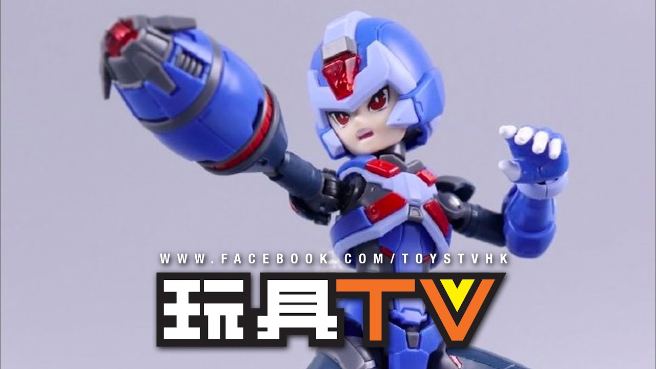 「幕後玩家 x 爆玩具」禦模道 Eastern Model 02 Megaman Copy-X Model Kit TOYSTV - YouTube