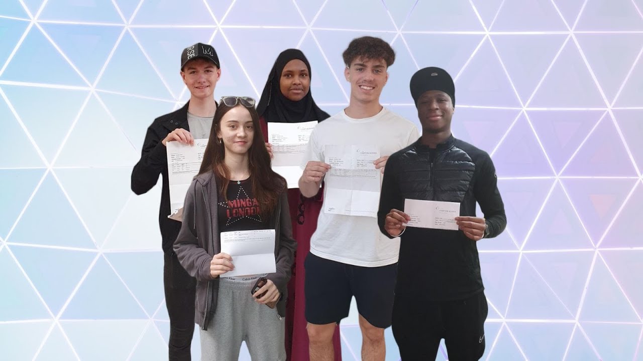 The Compton Sixth Form - A Level and BTEC Results 2023 - YouTube