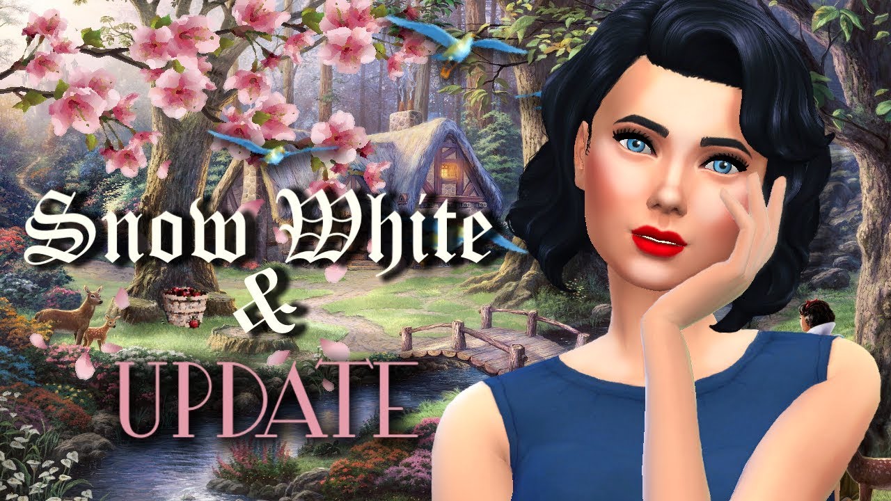 THE SIMS 4 - NO CC SIMS - UPDATE (MOVING FORWARD) - SNOW WHITE 🍎👸 - YouTube