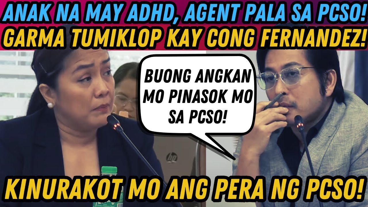 GARMA UMAMING IPINASOK NIYA ANG KANYANG MGA KAMAG ANAK SA PCSO! PCSO ...