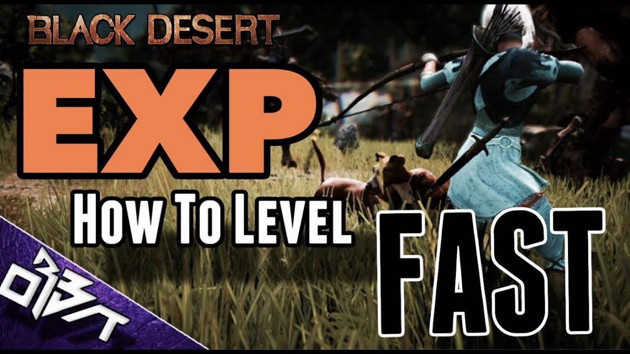 Black Desert Online | EXP Types & HOW TO LEVEL UP FAST! - YouTube