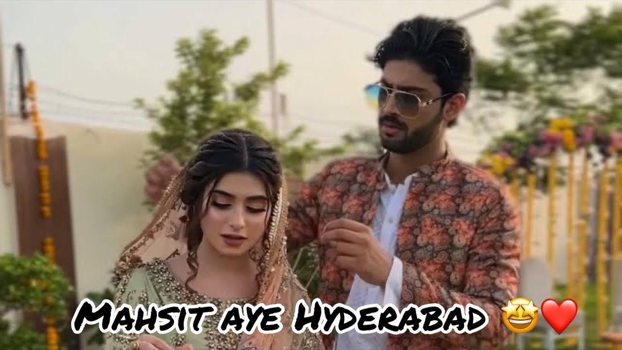 Maheen obaid with Basitrind mehndi| shoot pr Hamla Ho gaya🤯Maheen&Basit ...