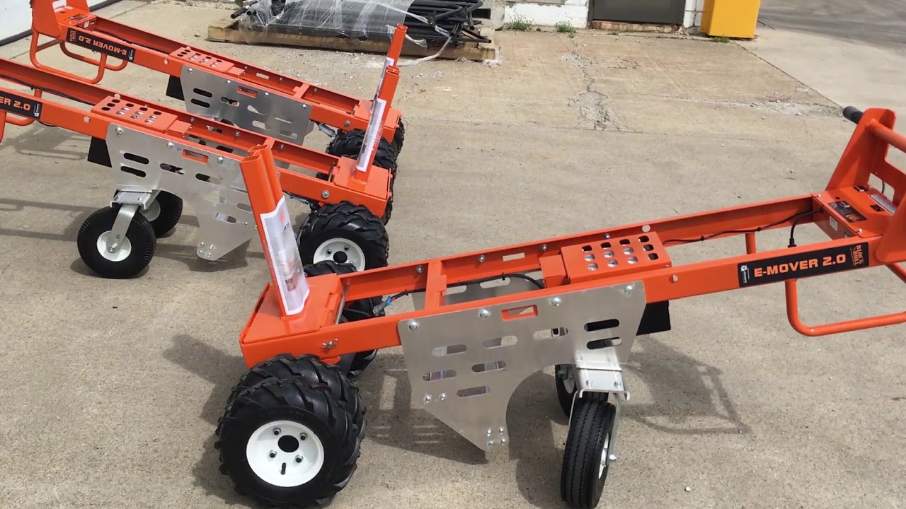 Granite Industries E-Mover 2.0 Powered Hand Truck Brief Overview - YouTube