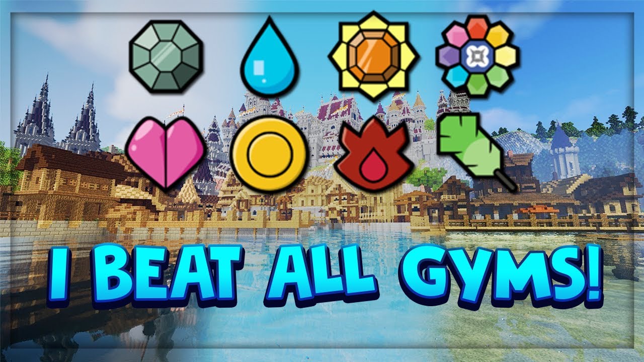 I beat EVERY GYM On the Server! l Pokeland Pixelmon Reforged [5] - YouTube