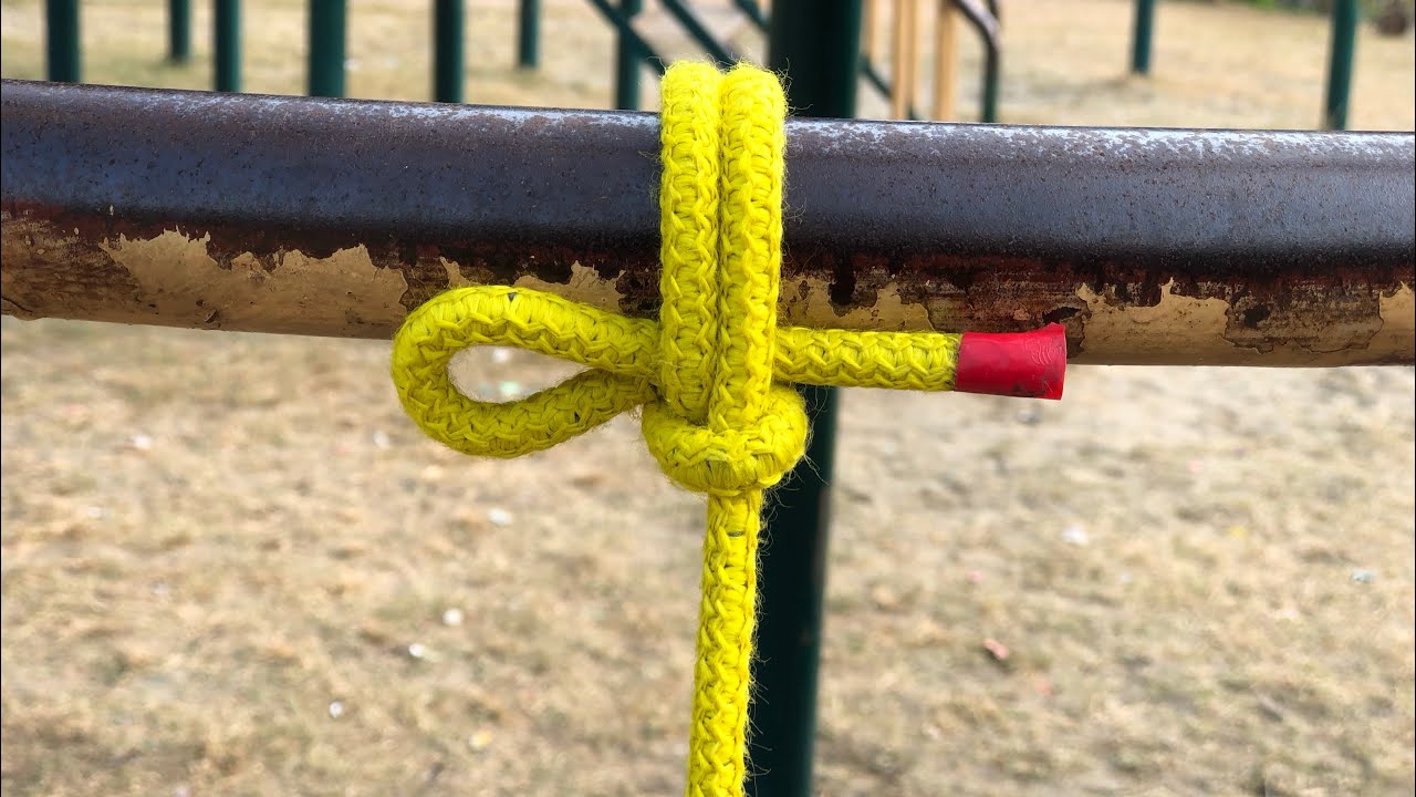 Great Practical Slip Hitch Knot 👍 - YouTube