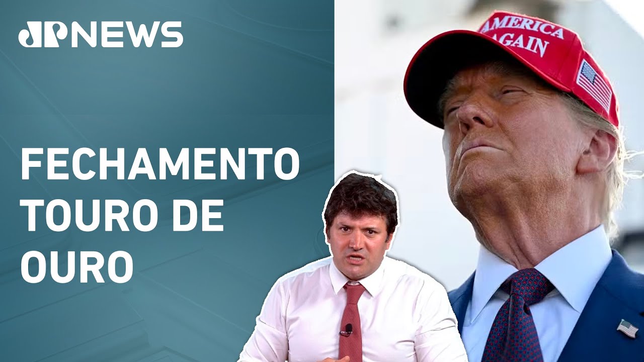 Ibovespa cai com Trump e fiscal; dólar bate recorde | FECHAMENTO TOURO DE OURO - YouTube