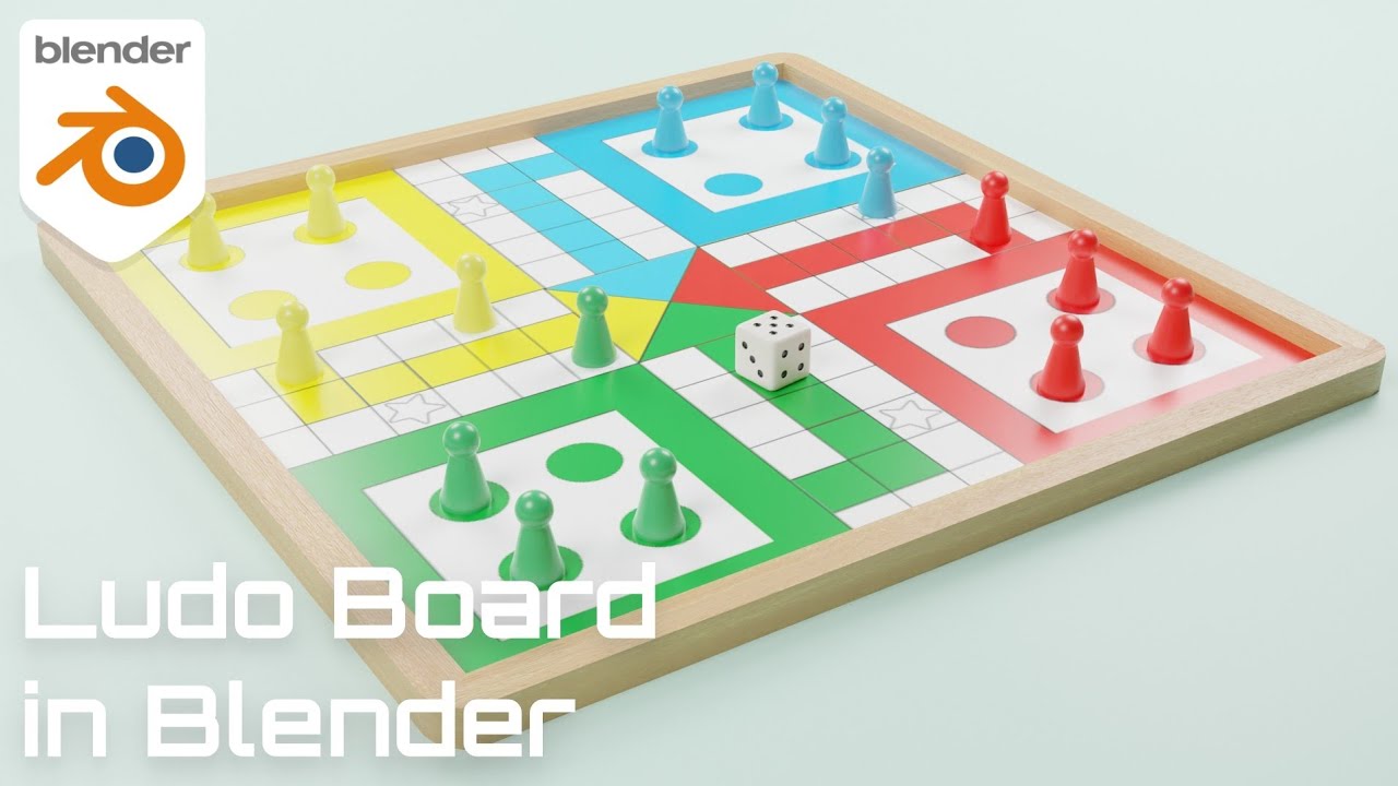Ludo Board Modelling | Blender Modelling Tutorial - YouTube