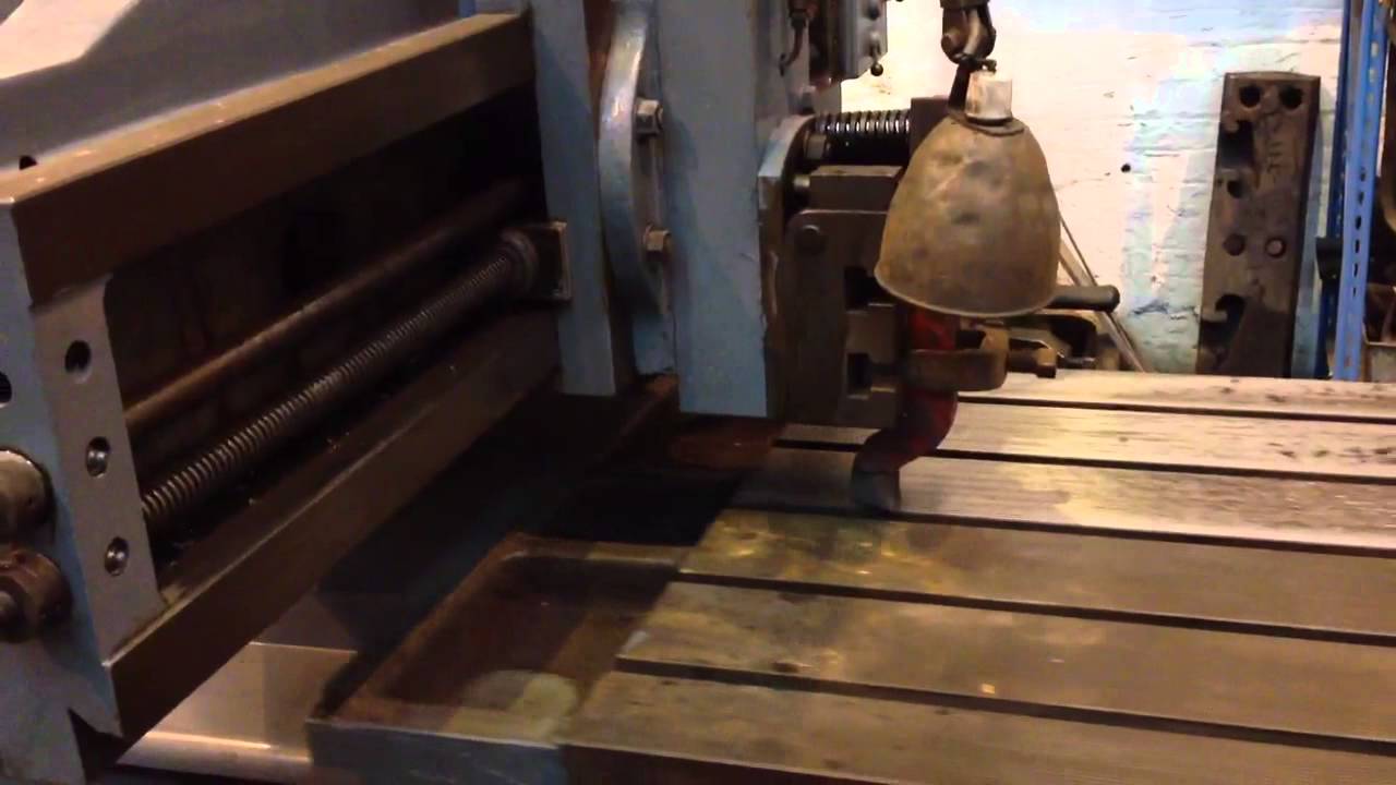 Butler hydraulic planer - YouTube