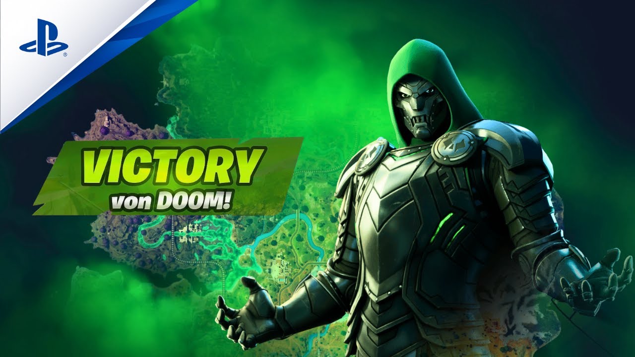 Fortnite Chapter 5 Season 4 - Victory Von DOOM (PS5 4K60FPS) Gameplay ...