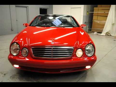 2001 Mercedes-Benz CLK-Class Red Troy MI - YouTube