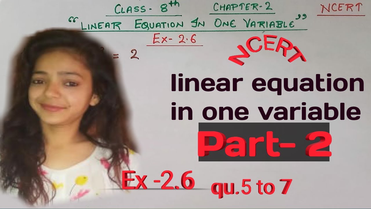 qu 5 ex 2.6 class 8 ncert | qu 6 ex 2.6 class 8 ncert | qu 7 ex 2.6 ...