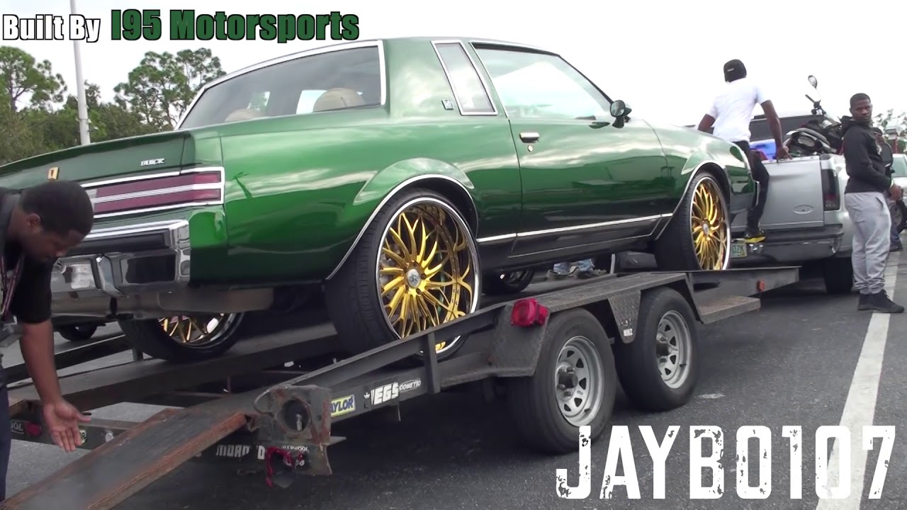 Big Block Kandy Green 87 Buick Regal on Gold Rucci Forged Pazzo 24s ...