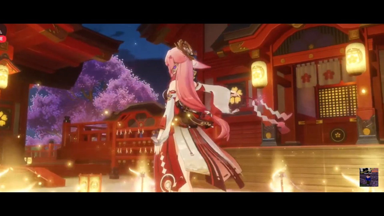 Yae Miko’s Final Ritual Scene Divina Vulpes & Narukami Shrine Quest ...
