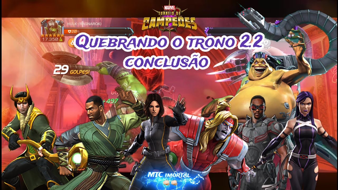 @mtcimortal Quebrando o trono 2.2 conclusão | boss MOJO | Marvel | Mtc ...