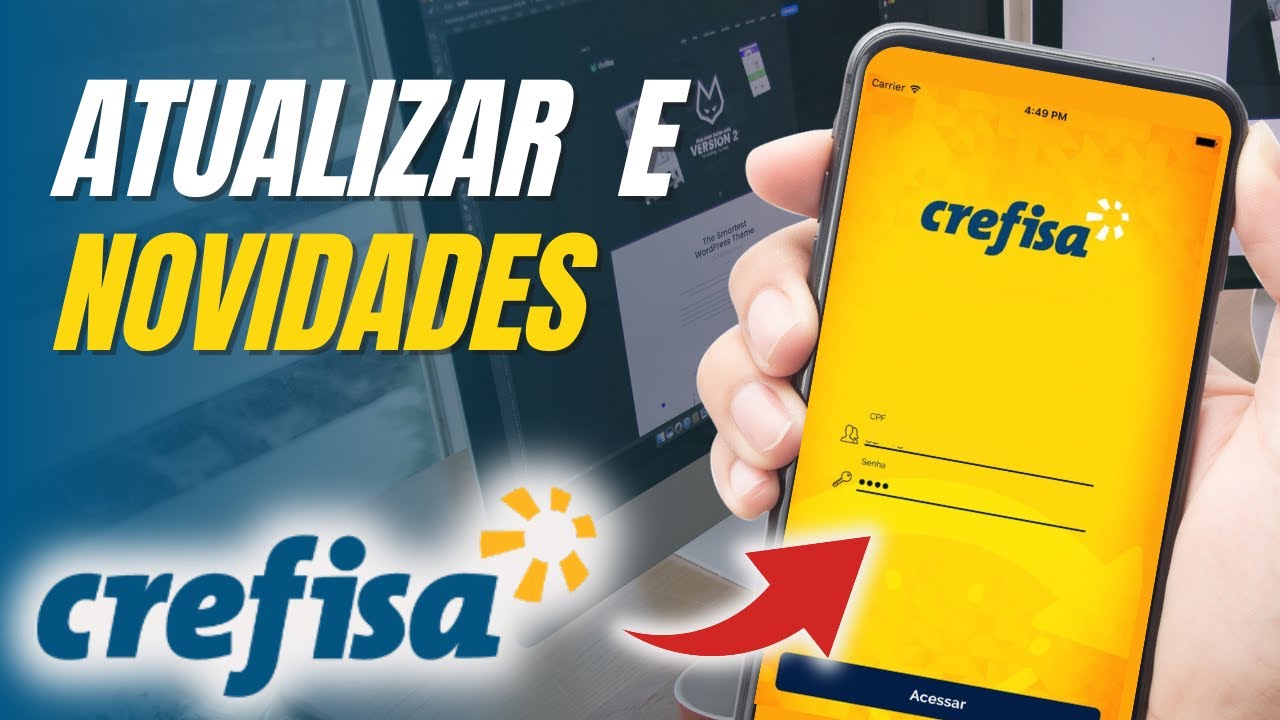 Como atualizar o APP CREFISA e dados desta atualização - YouTube